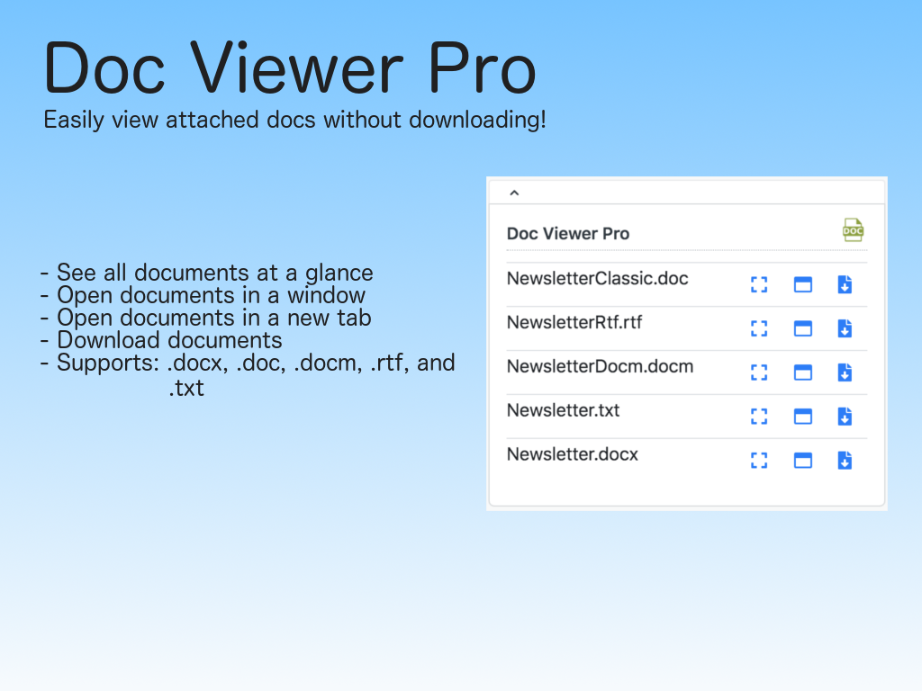 Doc Viewer Pro App Integration with Zendesk Support